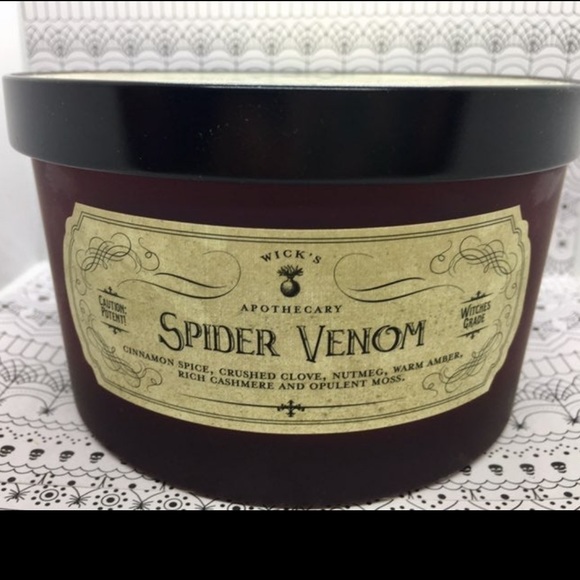 haven street | Holiday | Halloween Apothecary Spider Venom 3 Wick ...